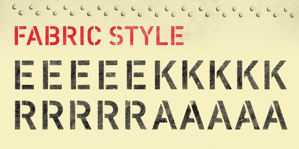 Vtg Stencil DIN Font Family by Astype - Fontspring