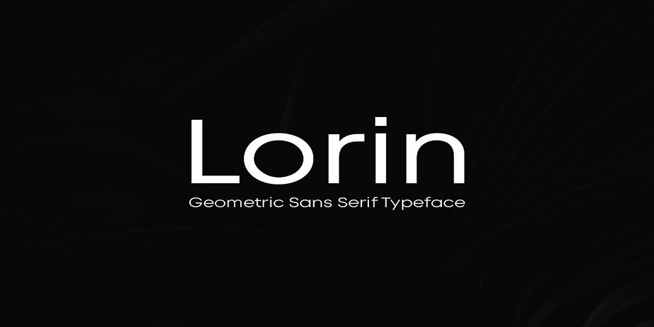 LORIN Font