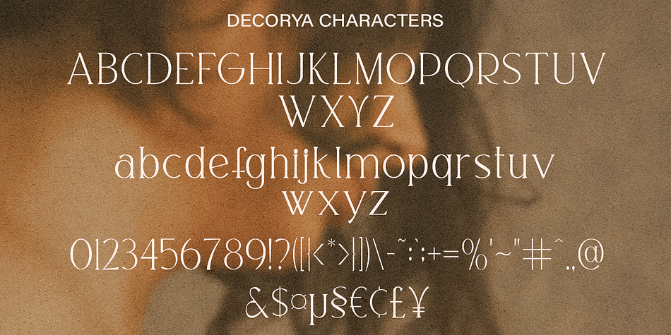 Decorya Font