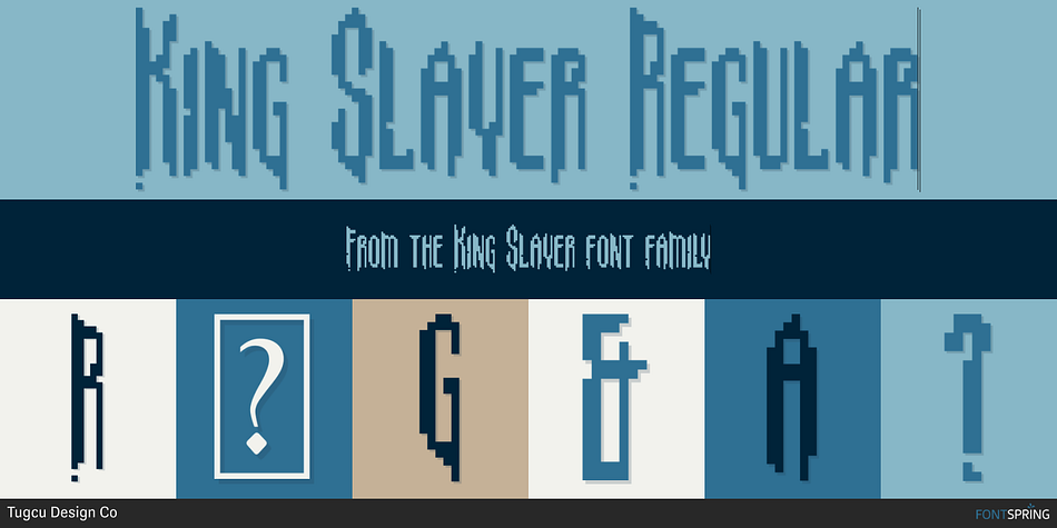 King Slayer Regular Font