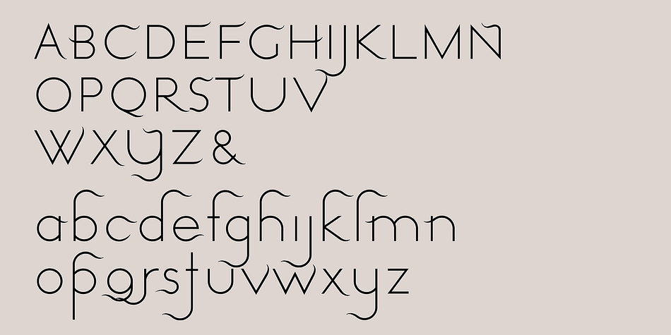 Windswept Font