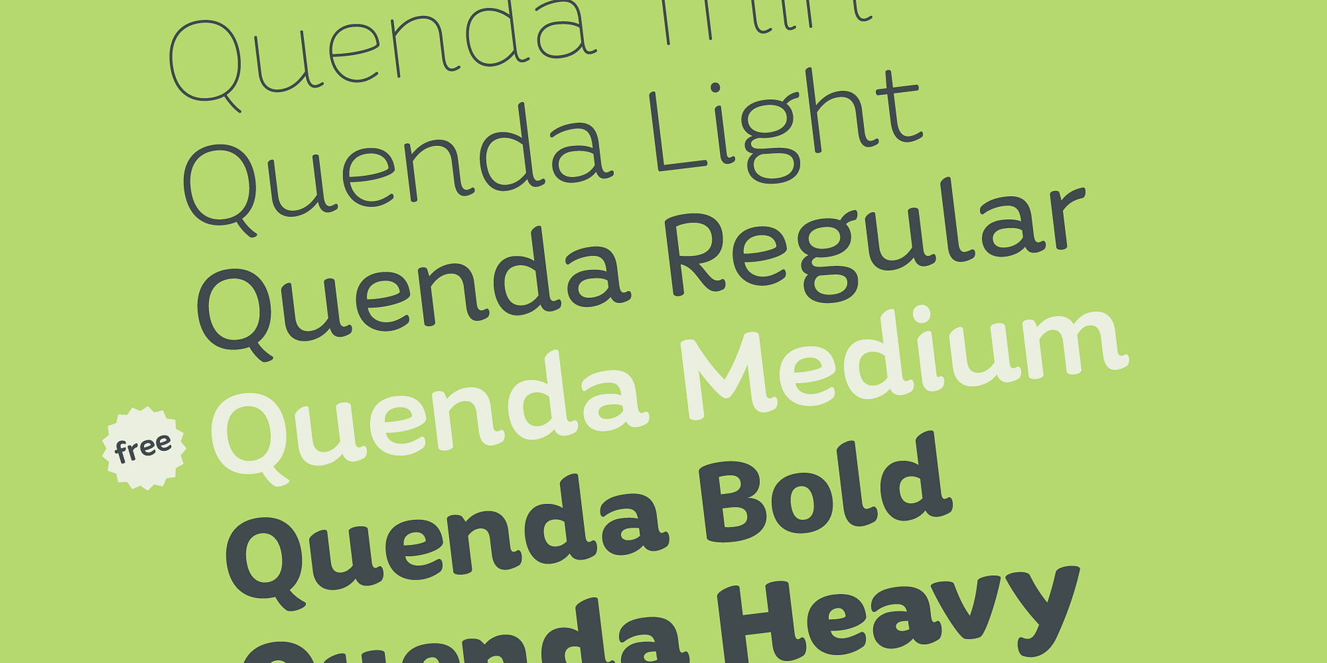 Quenda Font