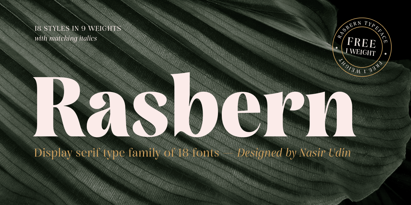Rasbern Font