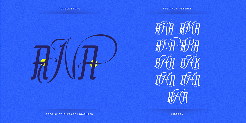 Rumble Stone Font