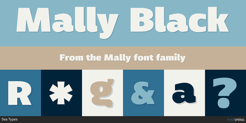 Mally Black Font
