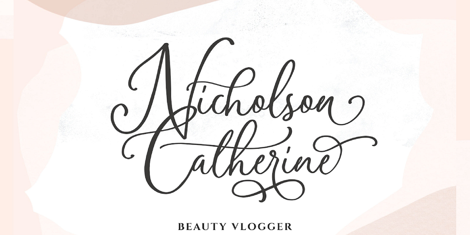 Amerta Misty Script Font