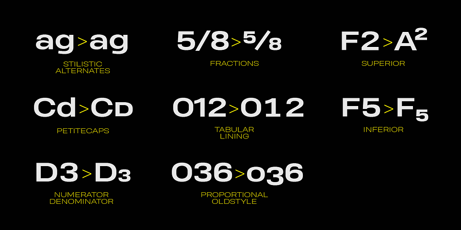 Heading Pro Extended Font