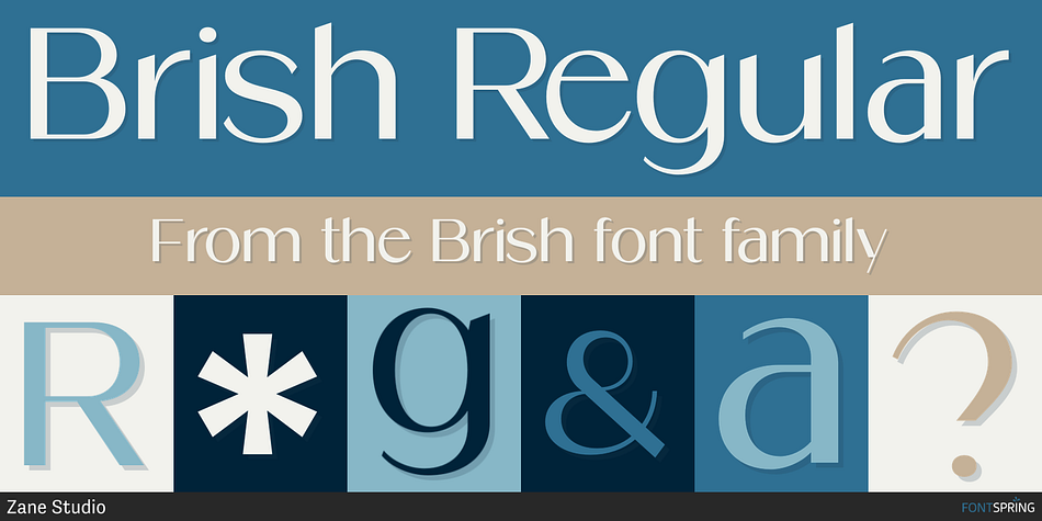 Brish Regular Font