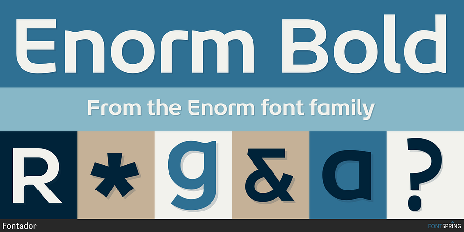 Enorm Bold Font