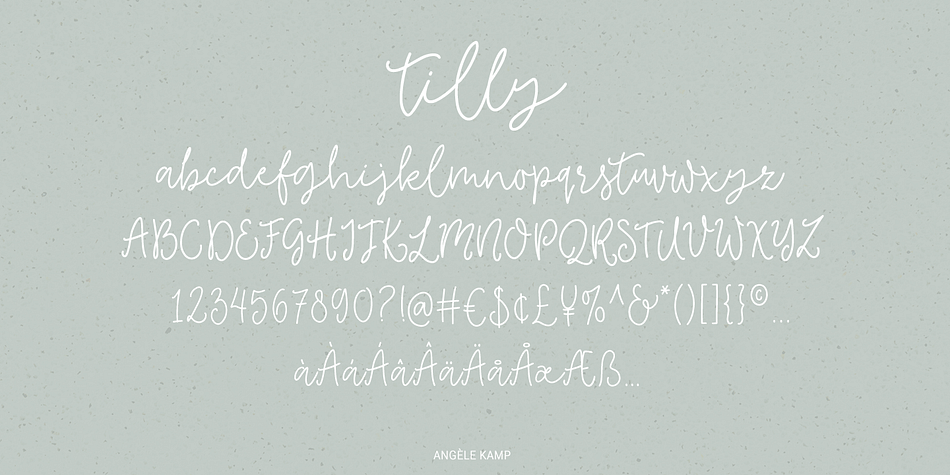 Tilly Font