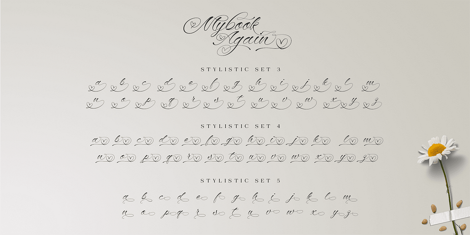 Mybook Again Font