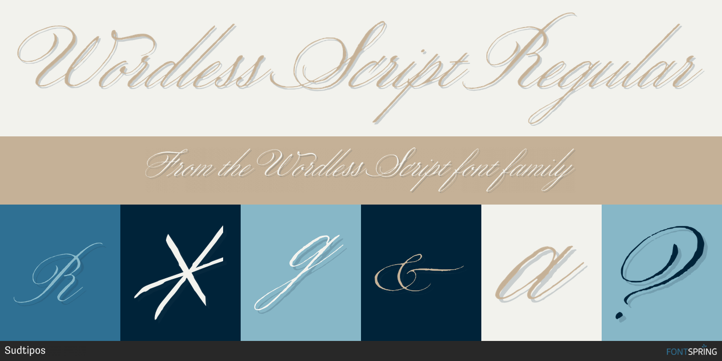 Similar Fonts To Wordless Script