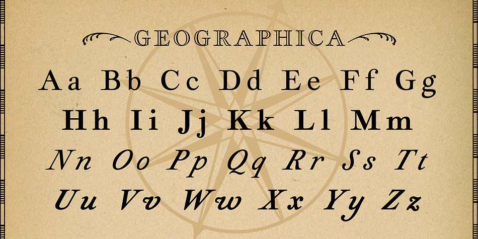 Geographica Font