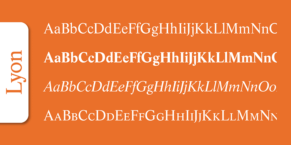 Lyon Pro Font