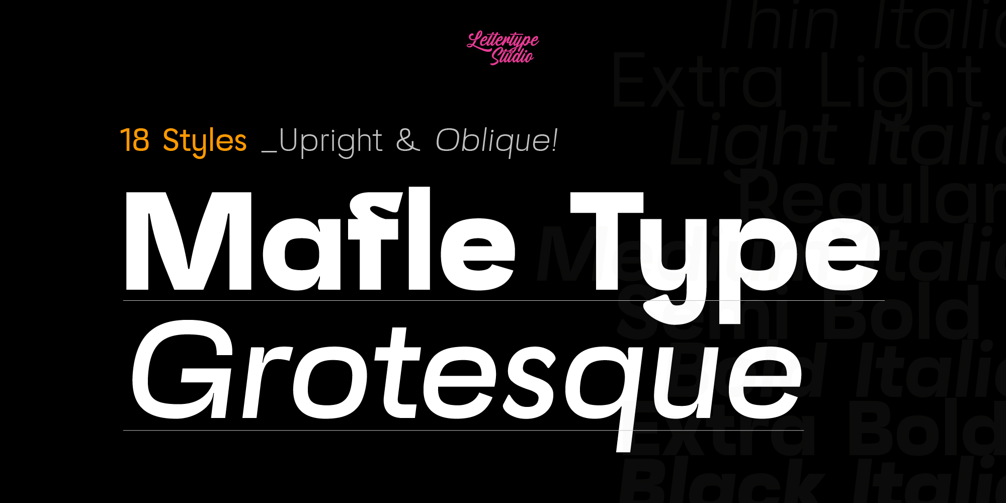 Mafle Type Font