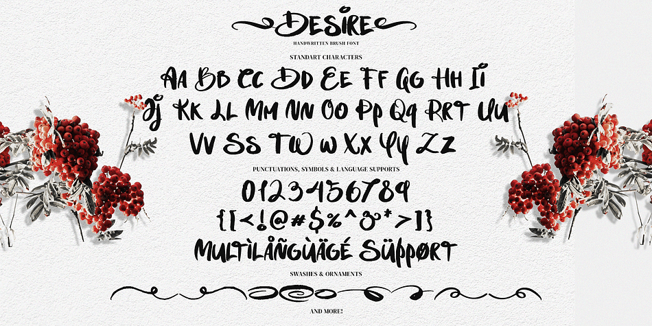 Desire Font