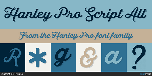Fonts similar to Hanley Pro