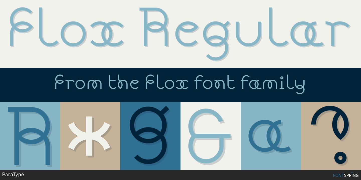 Flox Font