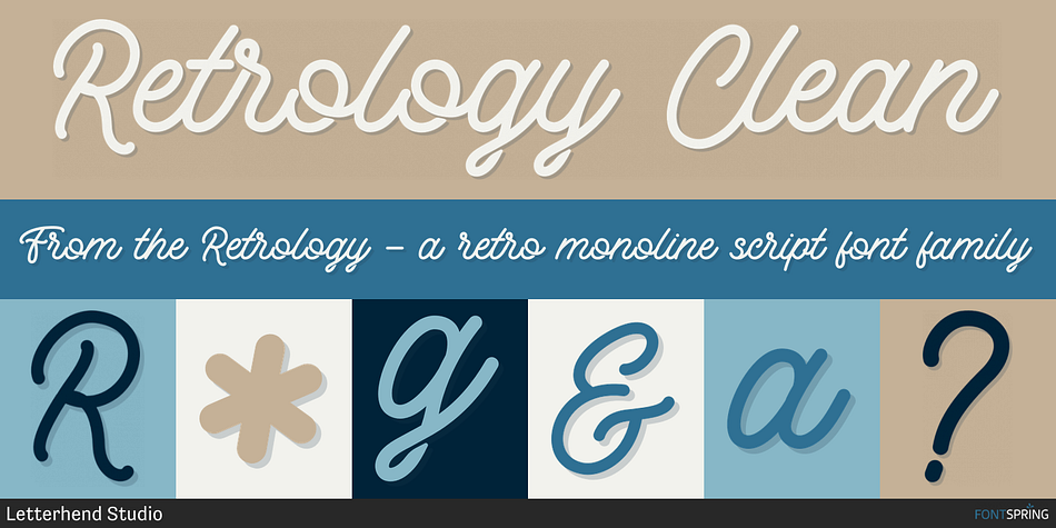 Retrology Font | Fontspring
