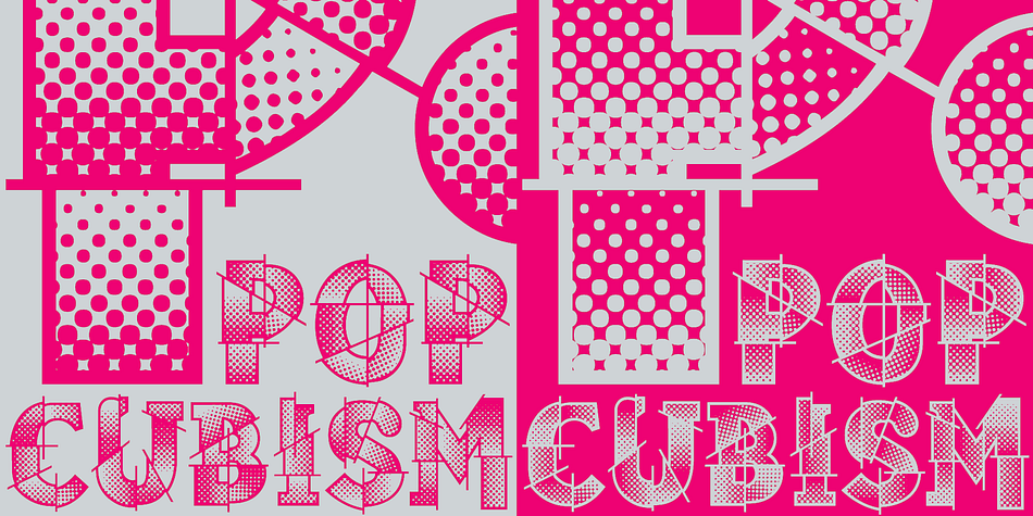 Pop Cubism Font