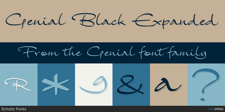 Genial Font
