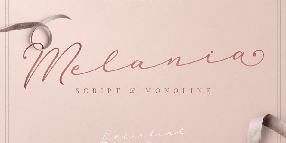 Melania Script Font