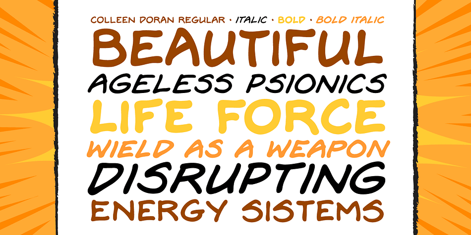 Colleen Doran Font