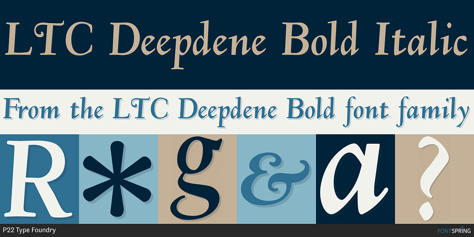 LTC Deepdene Complete Font