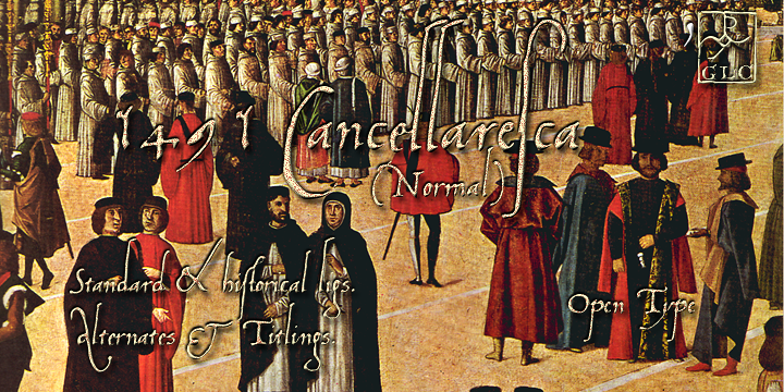1491 Cancellaresca Font