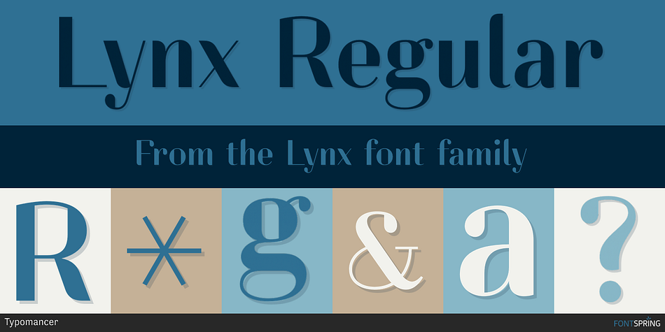 Lynx Regular Font