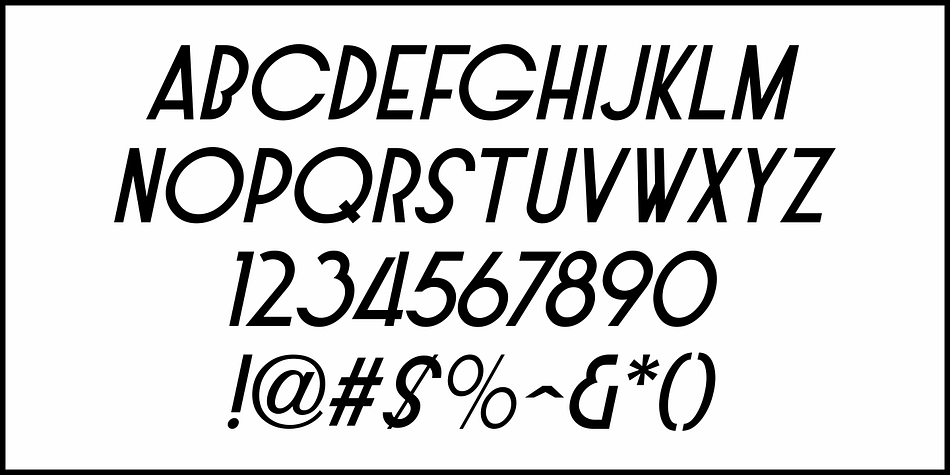 Furnishings JNL Font