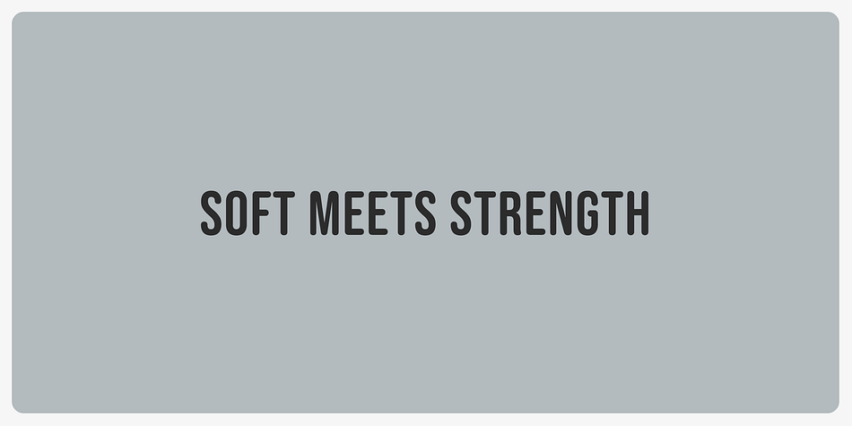 Bebas Neue Rounded Font