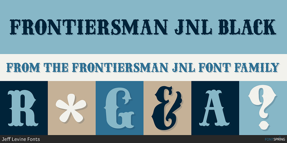 Frontiersman JNL Font