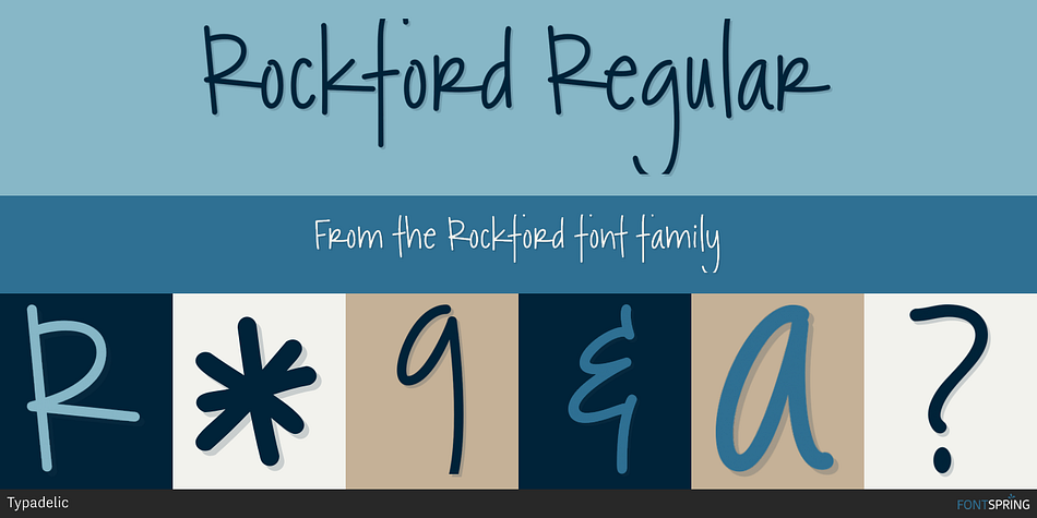 Rockford Font