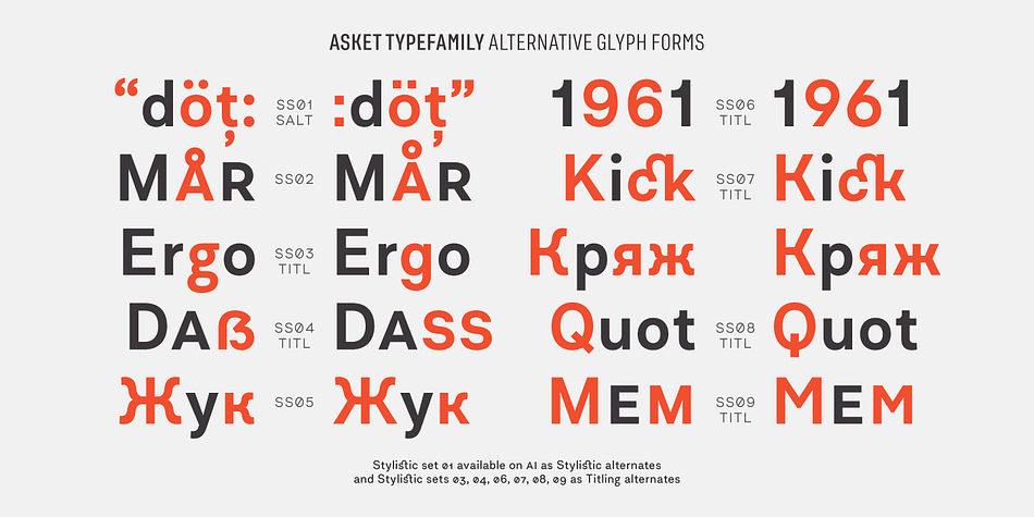 Asket Font