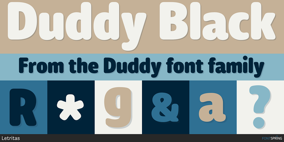 Duddy Black Font