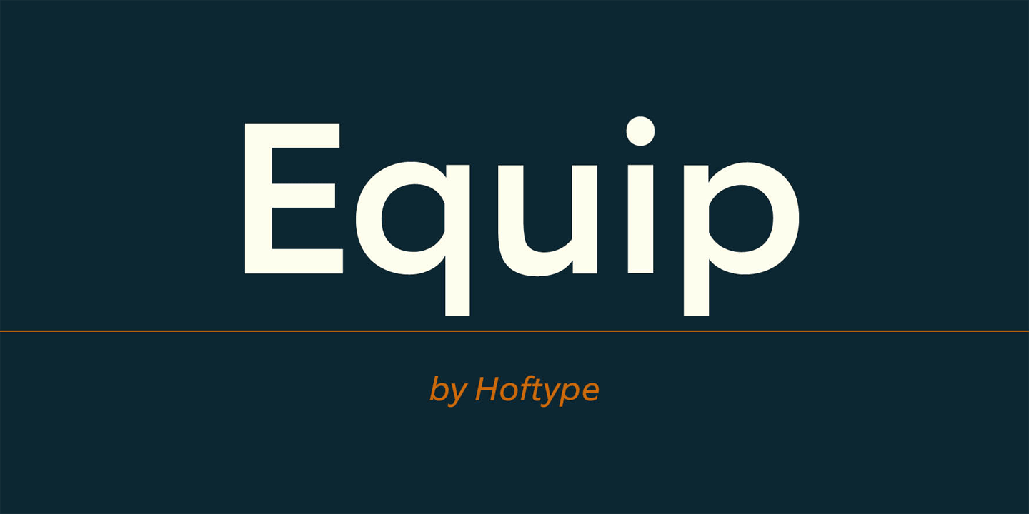 Equip Font