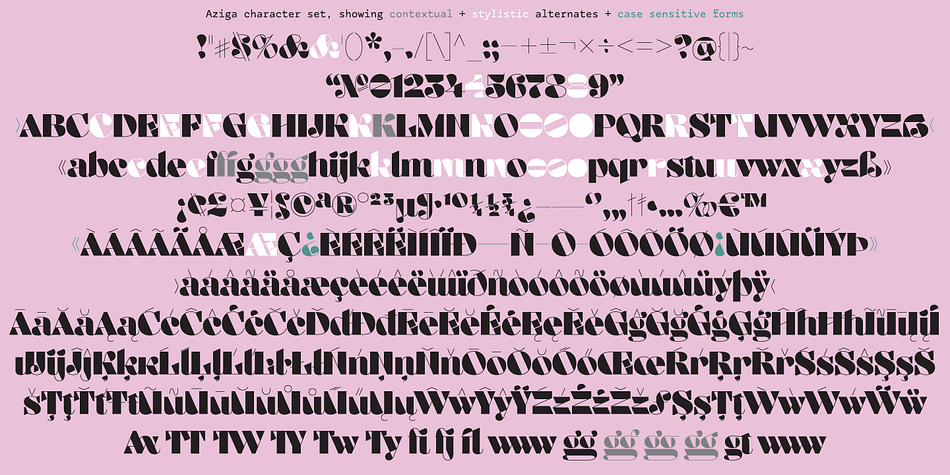 Aziga Font