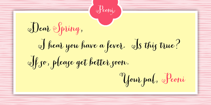 Peoni Font
