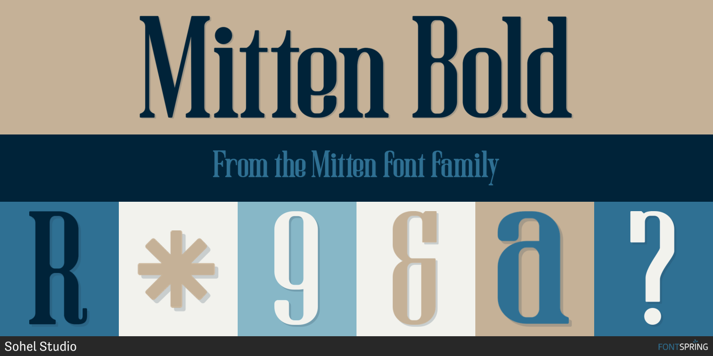 Mitten Bold Font