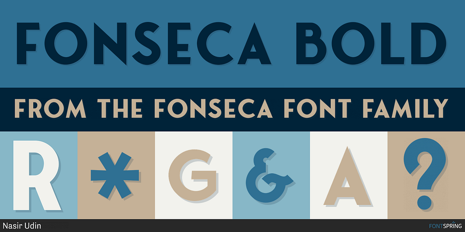 Fonseca Bold Font