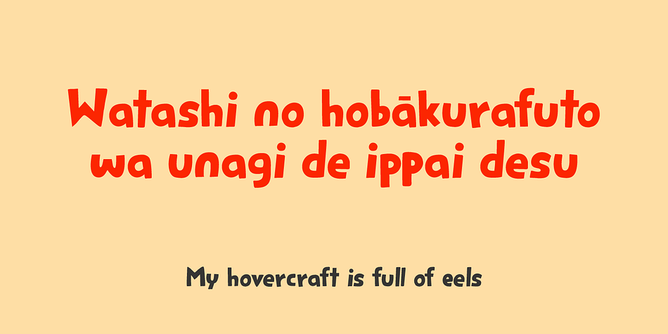 Genki Desu Font