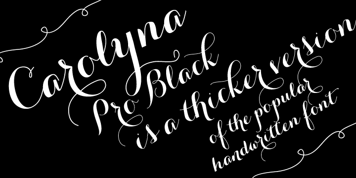 Carolyna Font Family by Emily Lime Design - Fontspring