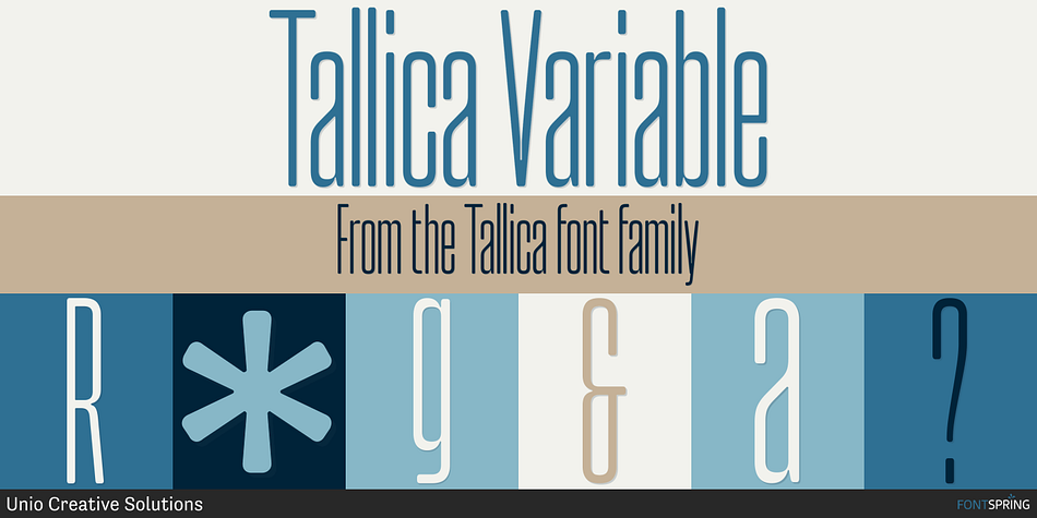 Tallica Variable Font