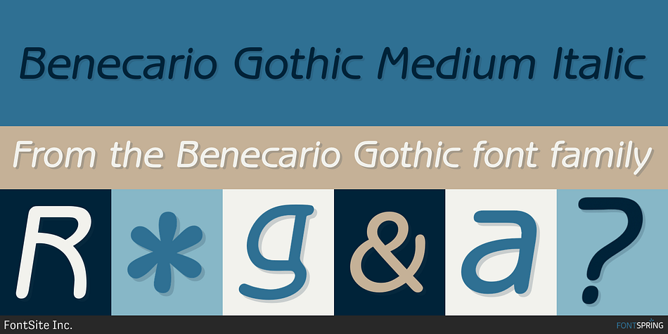Benecario Gothic Font