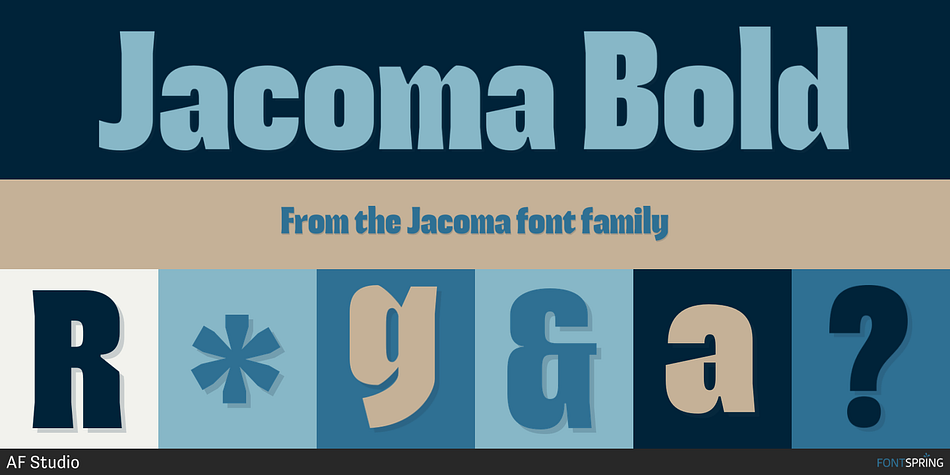 Jacoma Bold Font