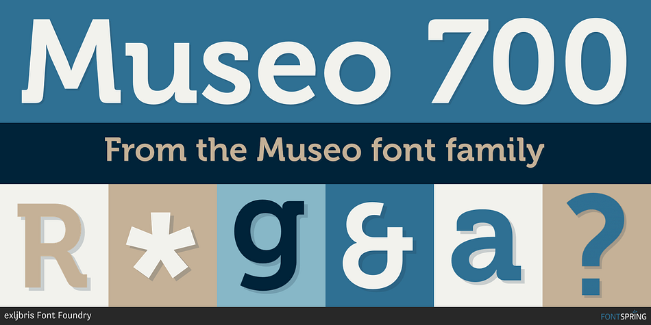 Museo 700 Font