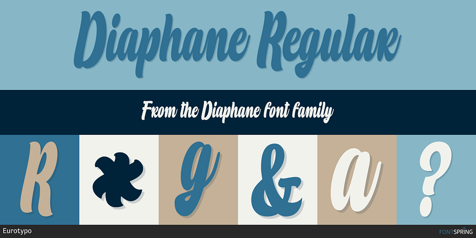 Diaphane Regular Font
