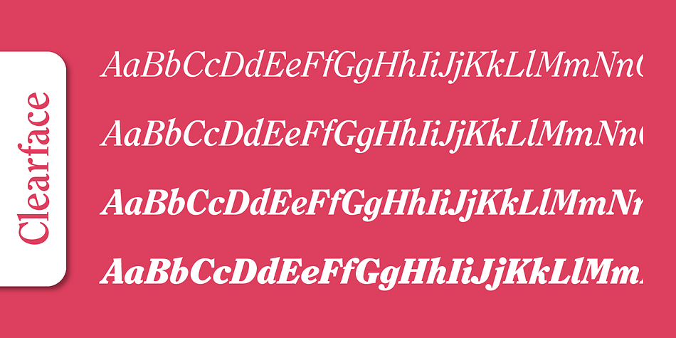 Clearface Pro Font
