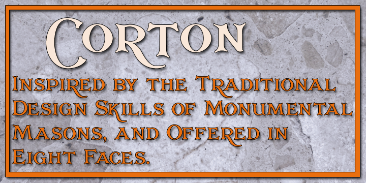 Corton Font